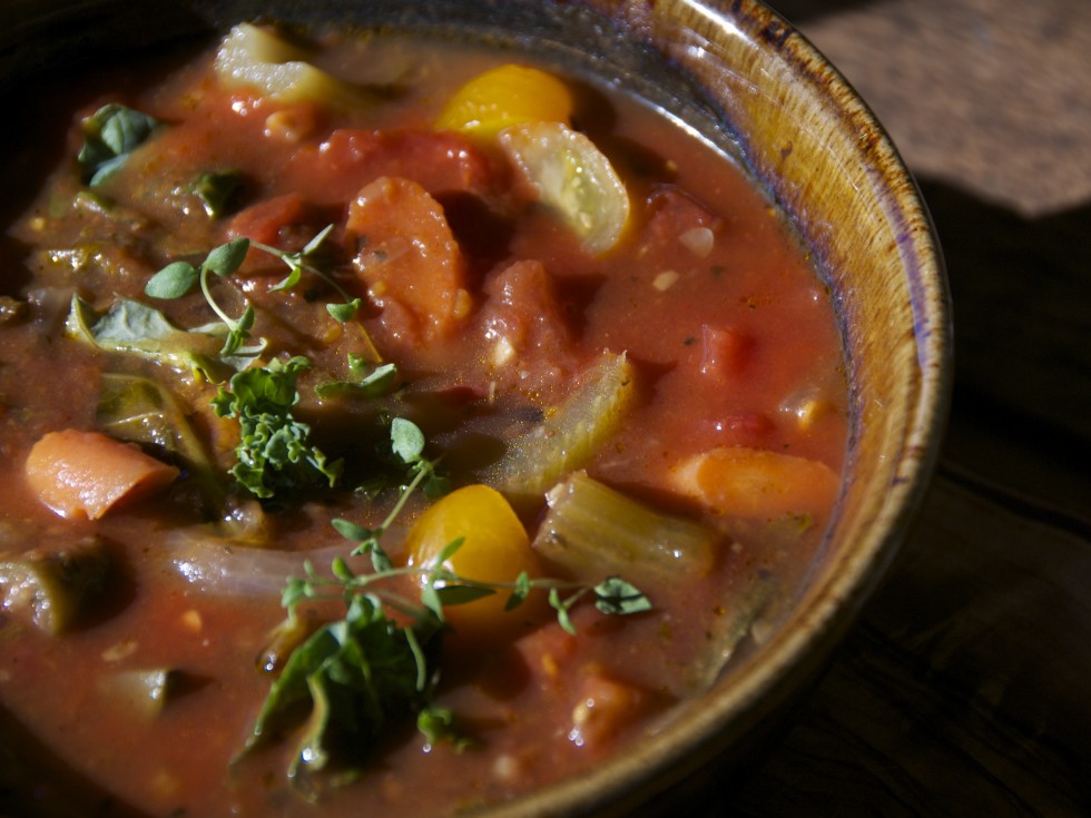 Roasted Root Vegetable Soup